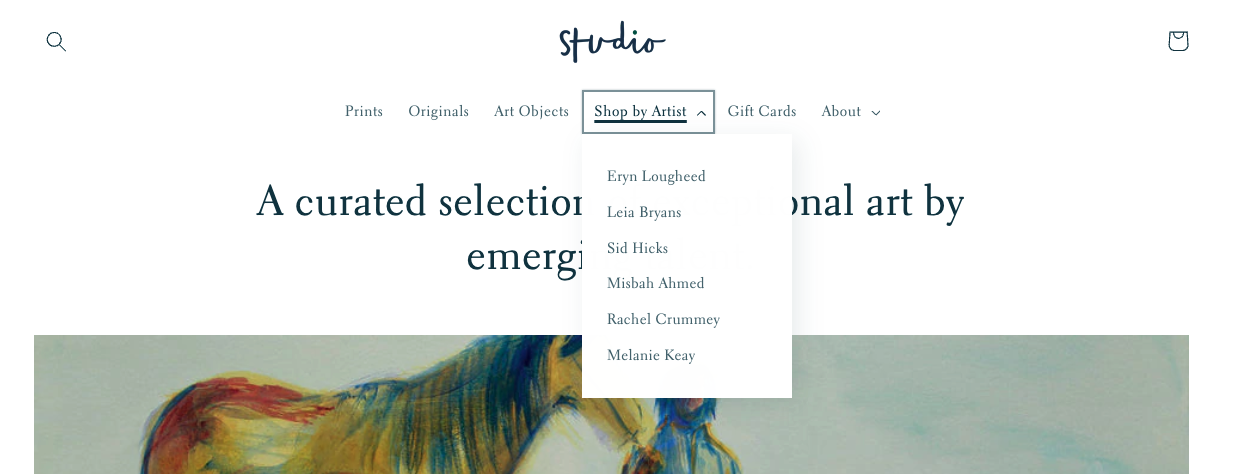 The best website templates for art galleries | theprintspace help centre