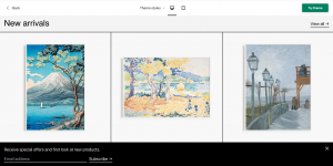 The best website templates for art galleries | theprintspace help centre