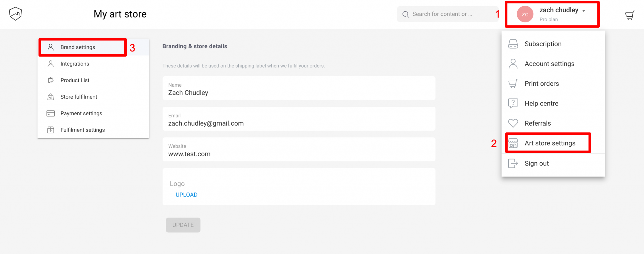 How to set up signatures on limited edition prints | theprintspace Help