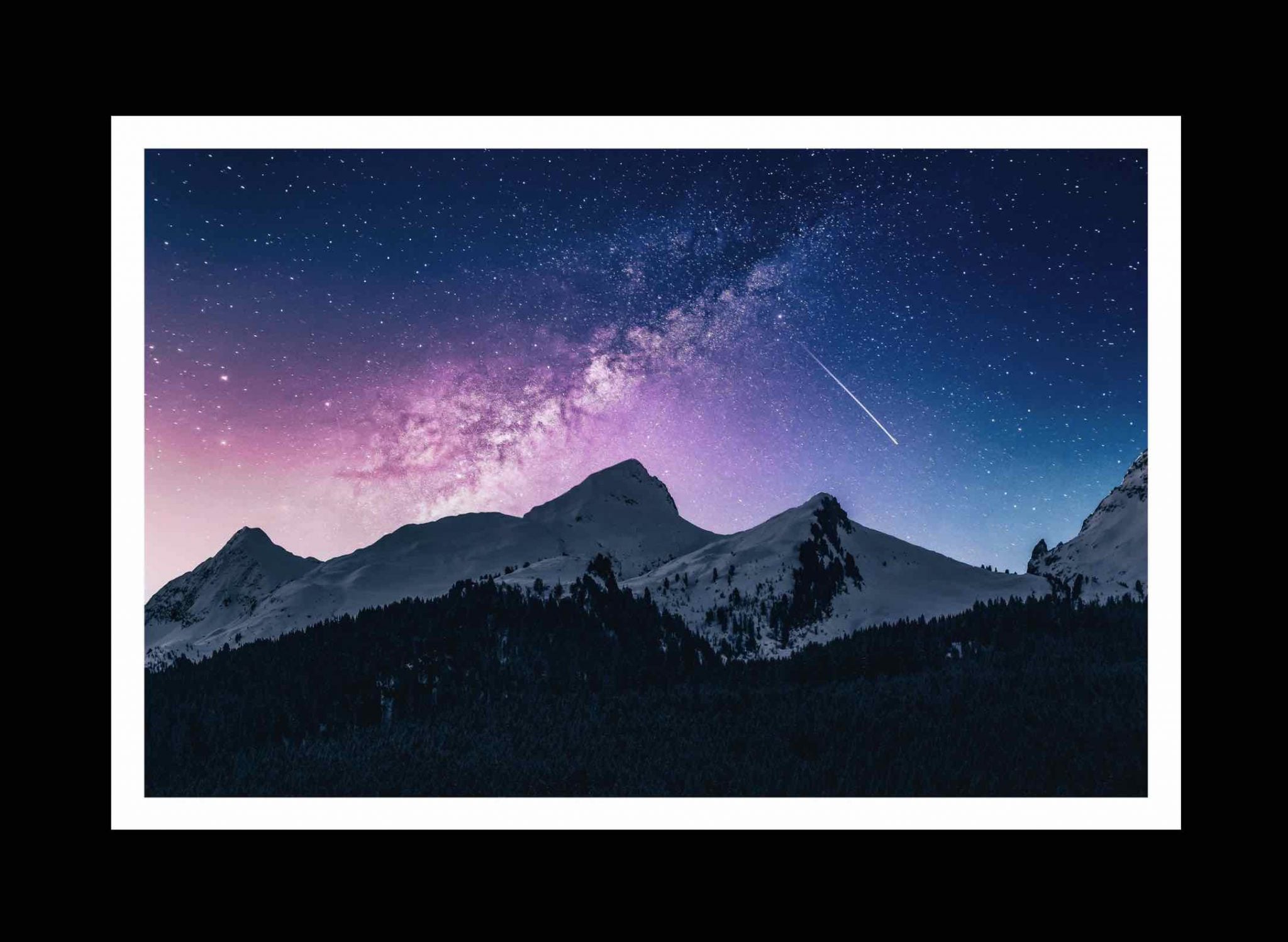 Recommended border size for fine art prints | theprintspace help centre