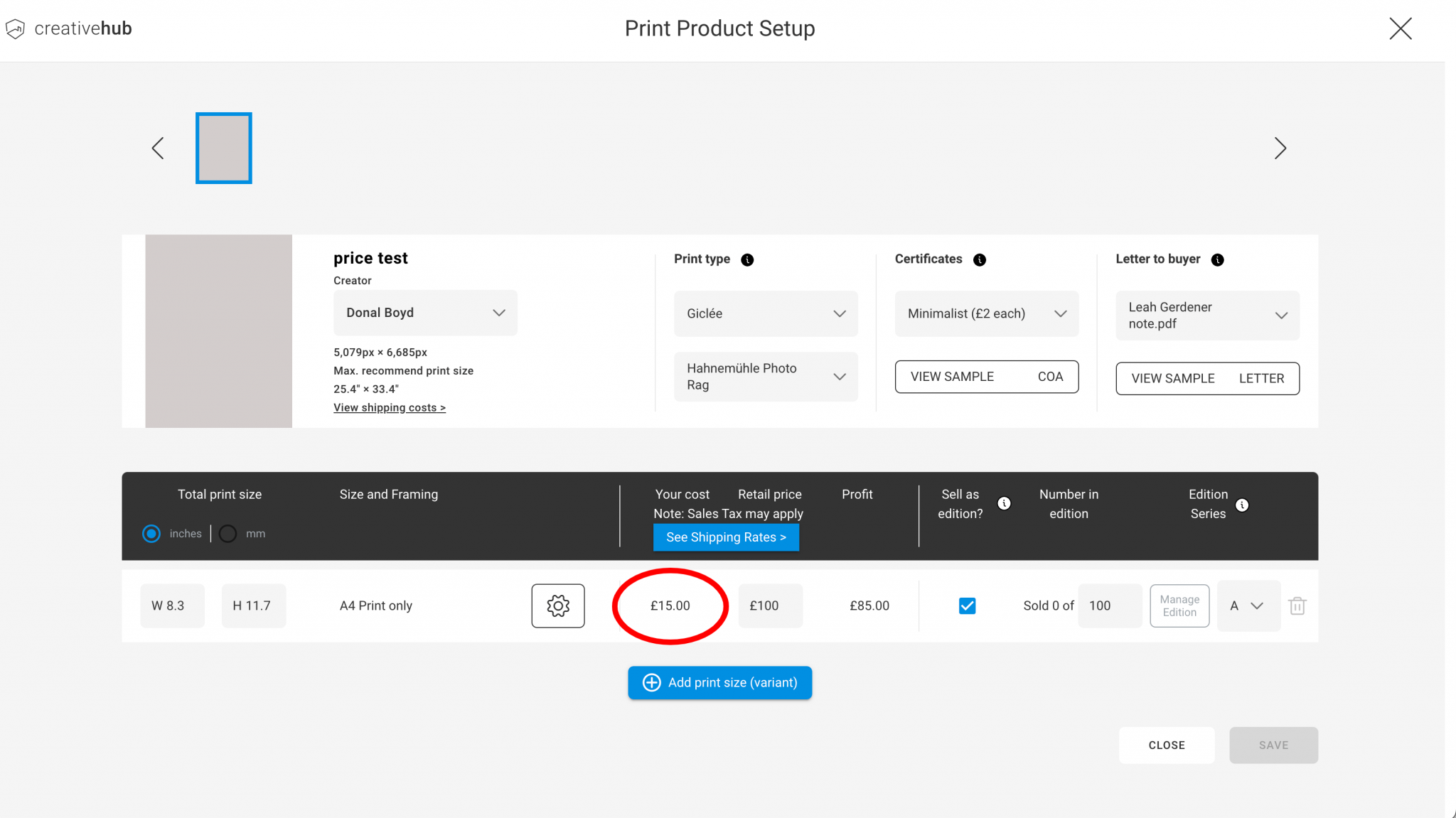 Understanding your print product costs | theprintspace help